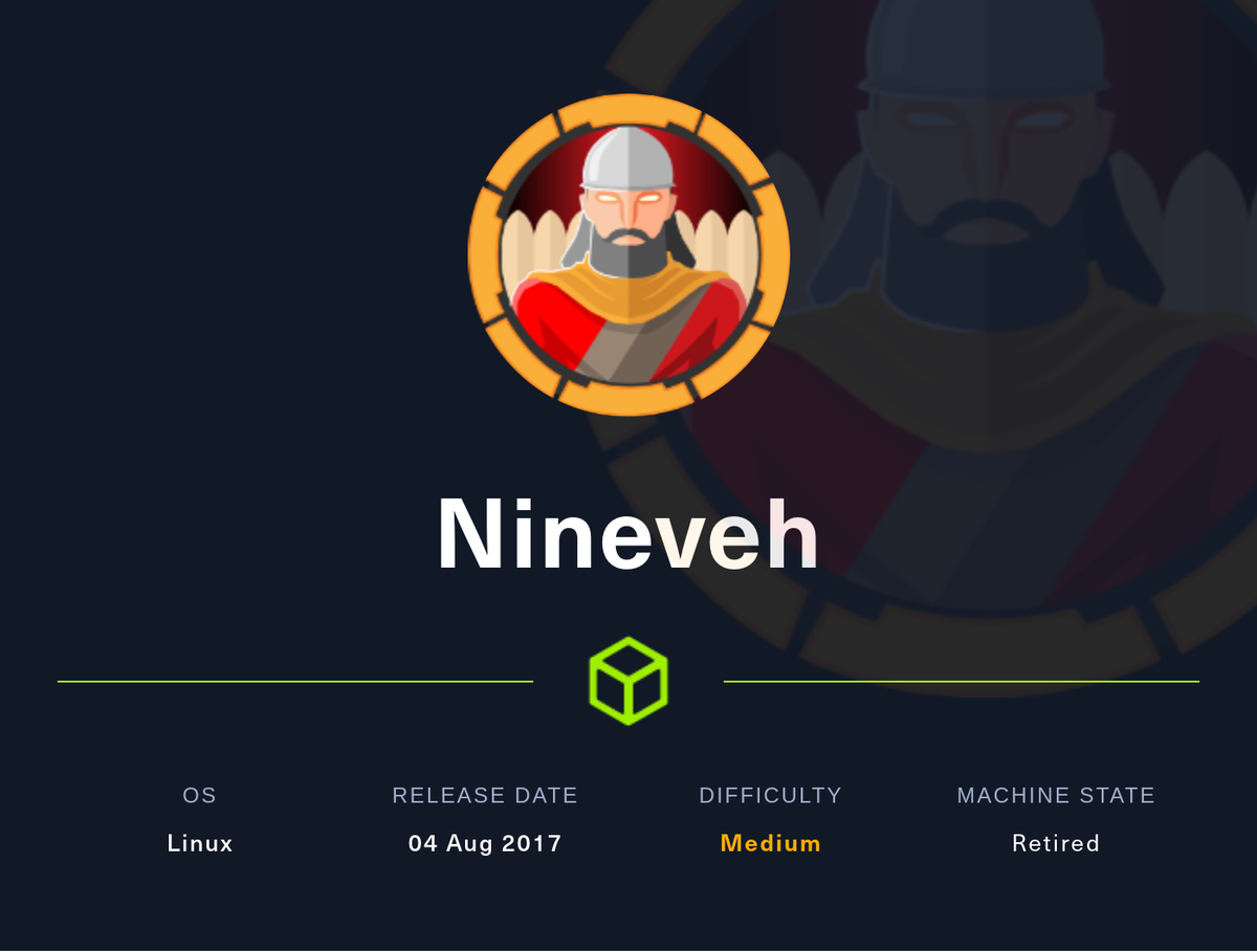 HackTheBox | Nineveh